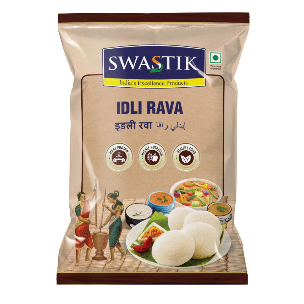 IDLI RAVA - Shree Swastik Food Products