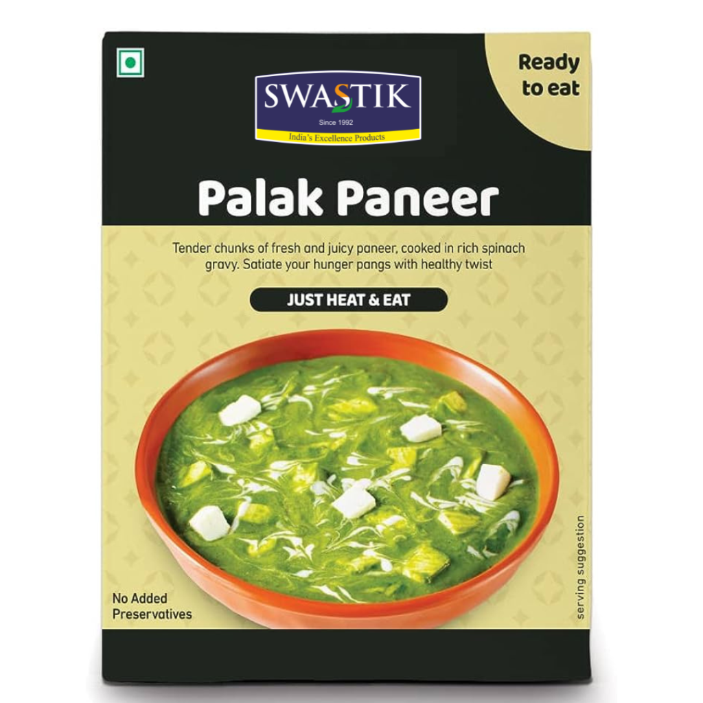 PALAK PANEER - Shree Swastik Food Products