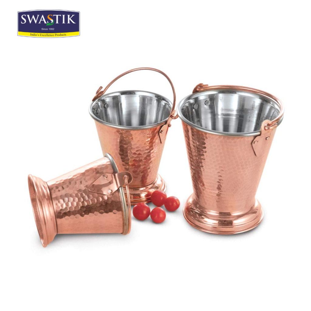 COPPER GRAVY BUCKET - Shree Swastik Food Products